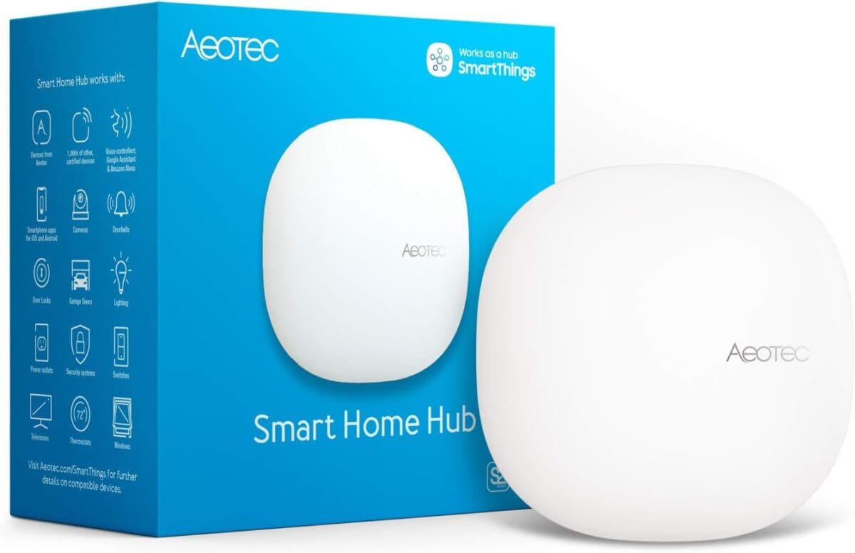 Aeotec Smart Home Hub Works As A Smartthings Hub Z Wave Zigbee 6100